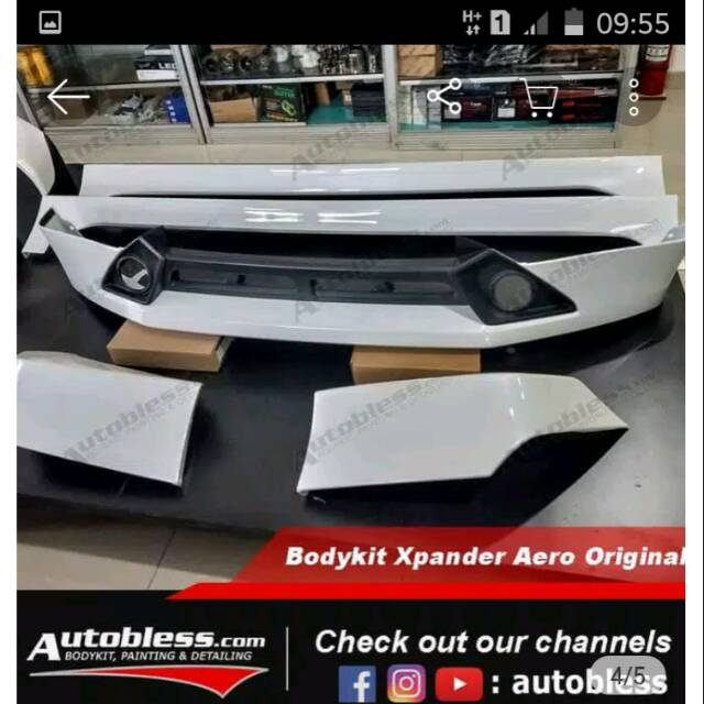 Jual BODY KIT XPANDER PUTIH ULTIMATE | Shopee Indonesia