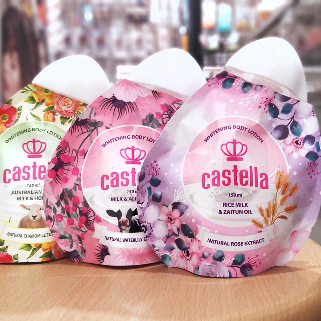Jual Castella Whitening Body Lotion 150 ml | Shopee Indonesia