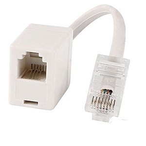 Jual Kabel Converter RJ11 To RJ45 LAN Indonesia|Shopee Indonesia
