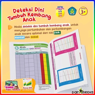 Jual Buku DDTK - Deteksi Dini Tumbuh Kembang Anak PAUD TK Usia 2-7 Tahun Indonesia|Shopee Indonesia
