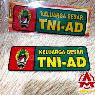 Jual Stiker Plat motor TNI AD | stiker plat mobil TNI AD |Stiker plat ...