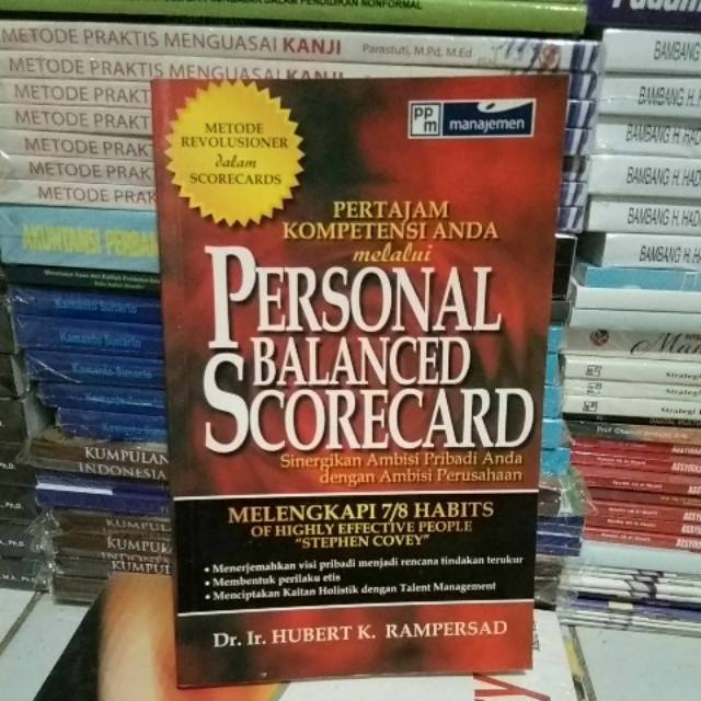 Jual Pertajam kompetensi anda melalui Personal Balanced Scorecard ...