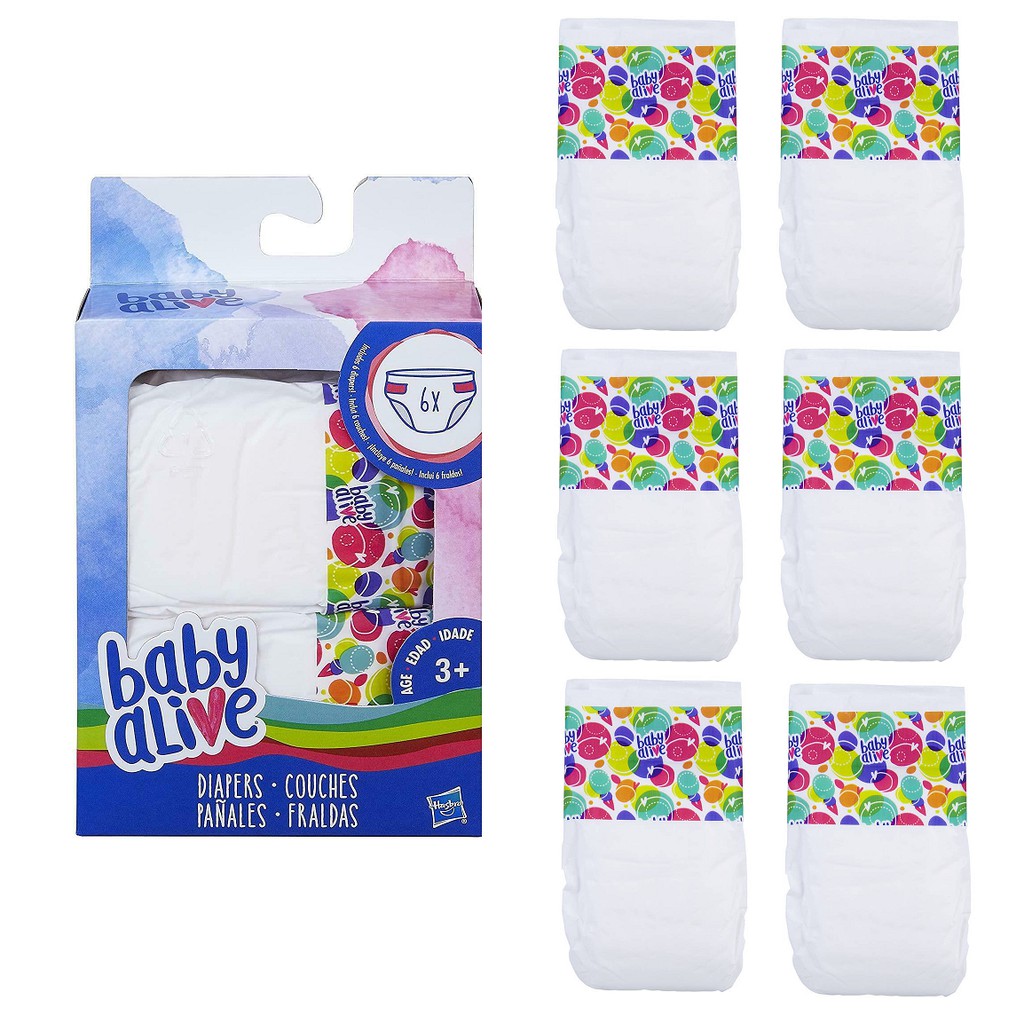 Jual Baby Alive Diapers Refill Pack Popok Pampers Boneka Original Indonesia|Shopee Indonesia