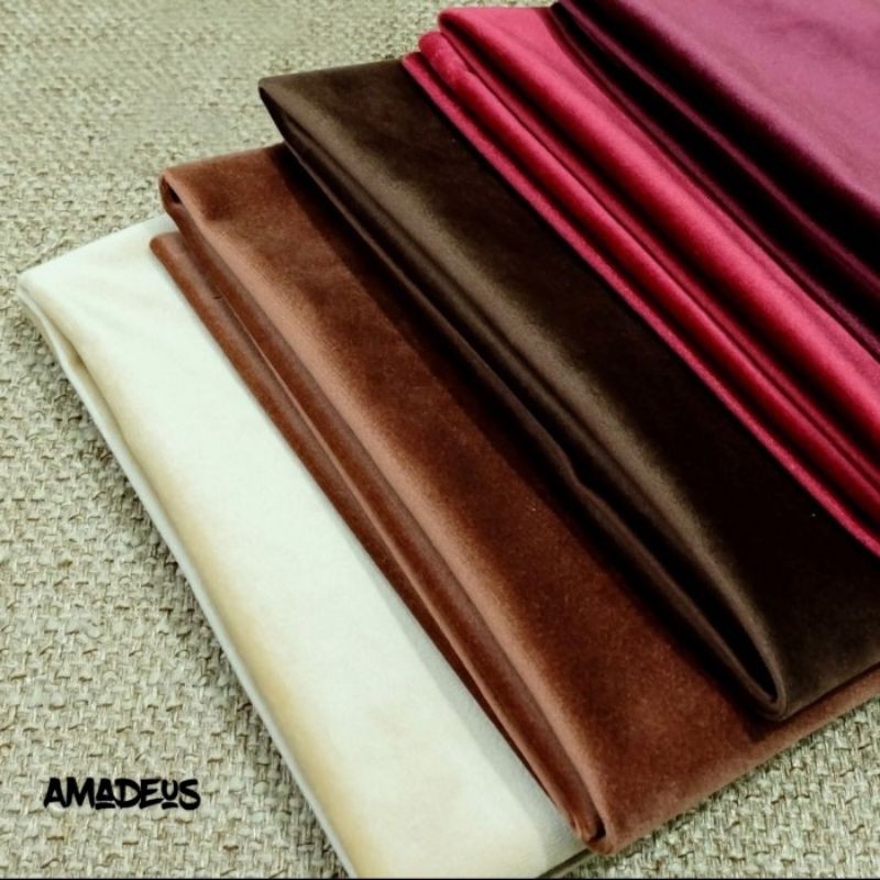 Jual Kain Bludru / Beludru / Velvet Halus Tebal Regency - Amadeus ...