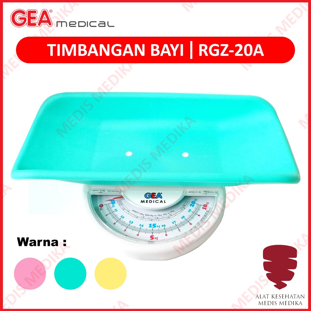 Jual Timbangan Bayi Infant Baby Scale Manual Jarum GEA RGZ 20A ...