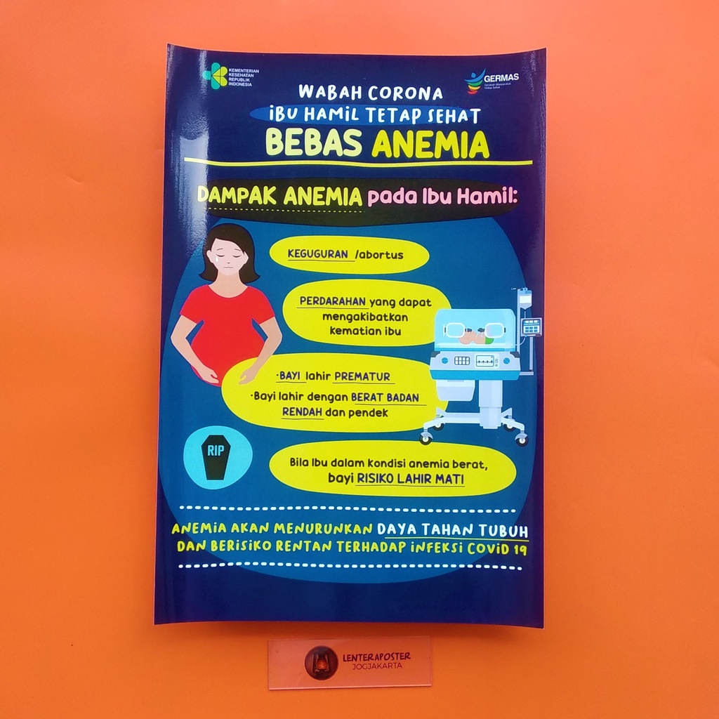 Jual Poster Kesehatan - Poster Anemia Ibu Hamil : Poster Dampak Anemia ... Jual Poster Kesehatan - Poster Anemia Ibu Hamil : Poster Dampak Anemia ...