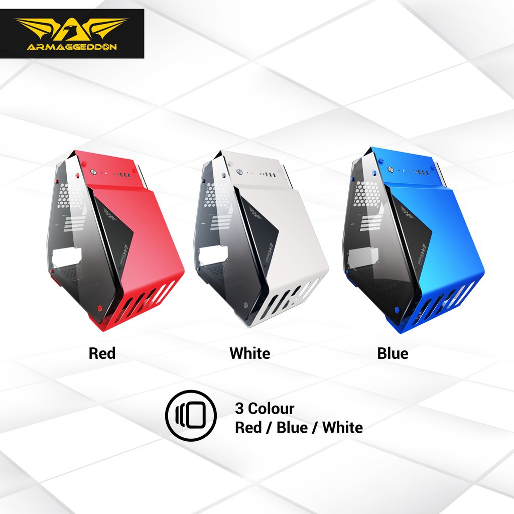 Jual Casing Armaggeddon HAGANE H7 ATX - Case PC Armagedon HAGANE H-7 ...