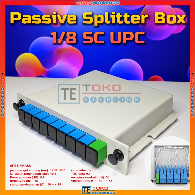 Jual Pasif Splitter 1 8 SC UPC Passive Splitter BOX 1 8 SC UPC ... Jual Pasif Splitter 1 8 SC UPC Passive Splitter BOX 1 8 SC UPC ...