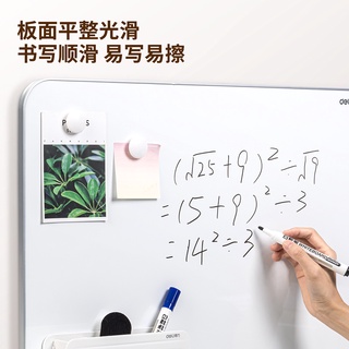 Jual Deli Magnetic White Board / Papan Tulis Putih Magnet Gratis Spidol ...