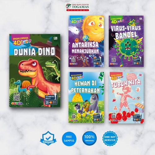 Jual ENSIKLOPEDIA 4D JUNIOR | DEVAR ENTERTAINMENT | Shopee Indonesia