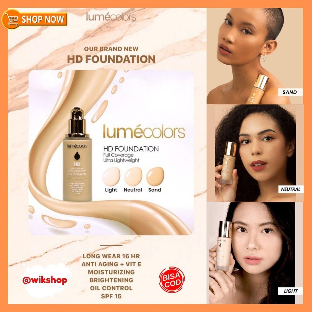 Lumecolors Foundation Lumecolor Foundation Lume Foundation SPF 15 Anti ...