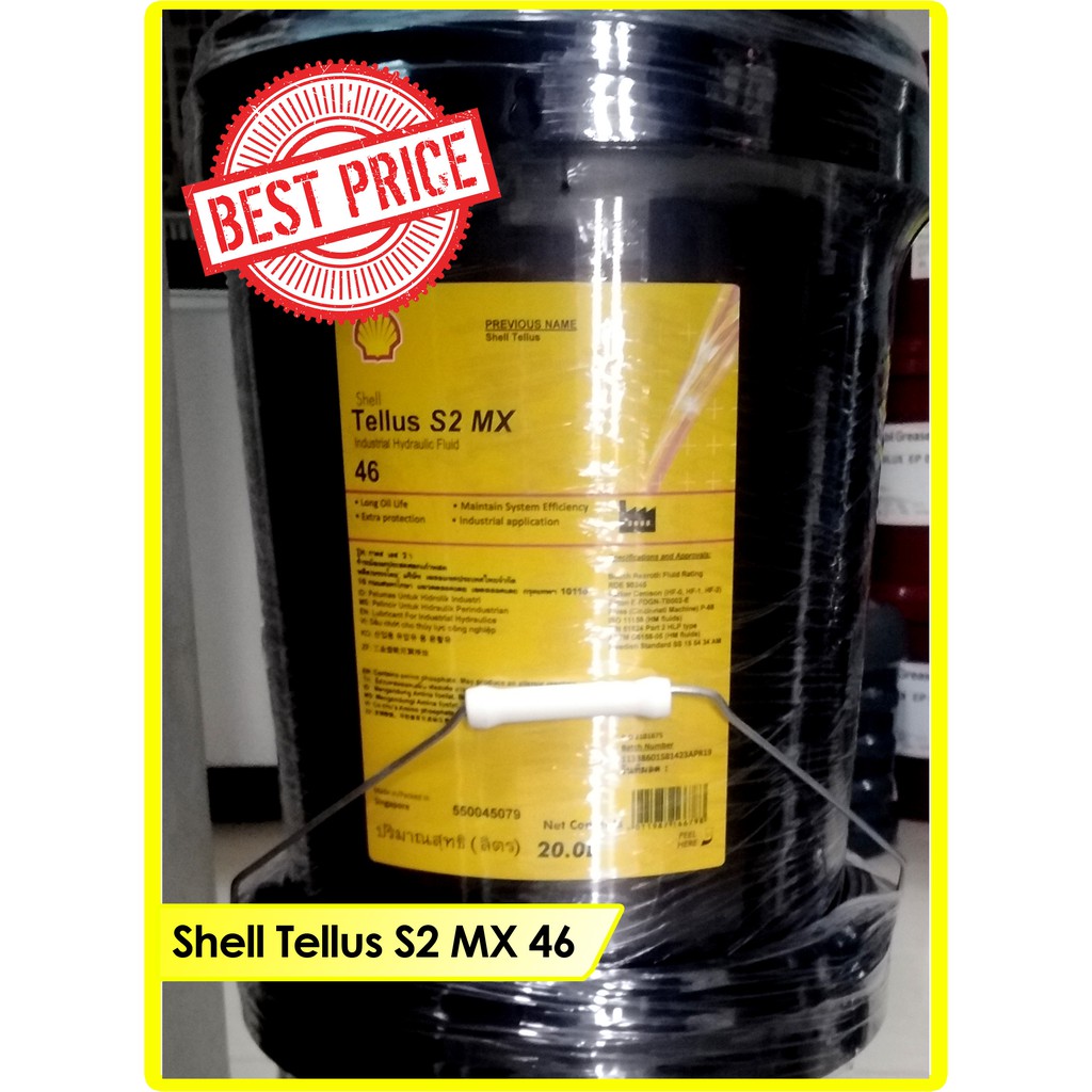 Jual SHELL TELLUS S2 MX 46 ( HYDRAULIC OIL ) | Shopee Indonesia