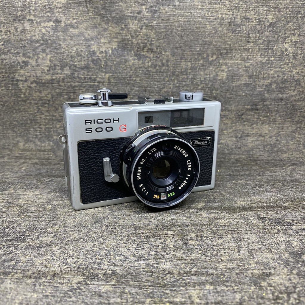 Jual RICOH 500-G RANGEFINDER SILVER LIKE NEW !! KAMERA FILM KAMERA ...