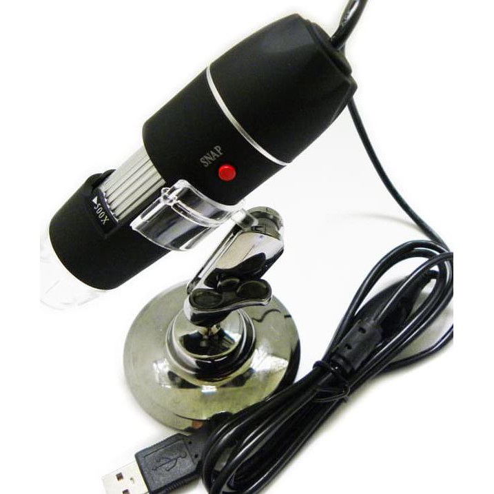 Jual USB Digital Microscope with 8 LEDs (500X) | Shopee Indonesia