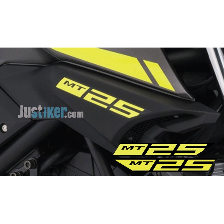 Jual Yamaha MT25 Sticker Shroud, Sticker Body | Shopee Indonesia