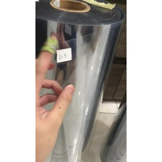 Jual Mika Kaku 0,50 mm x 60 cm Hantaran Pengganti Kaca Mika Rigid Meteran Plastik PVC Keras ...