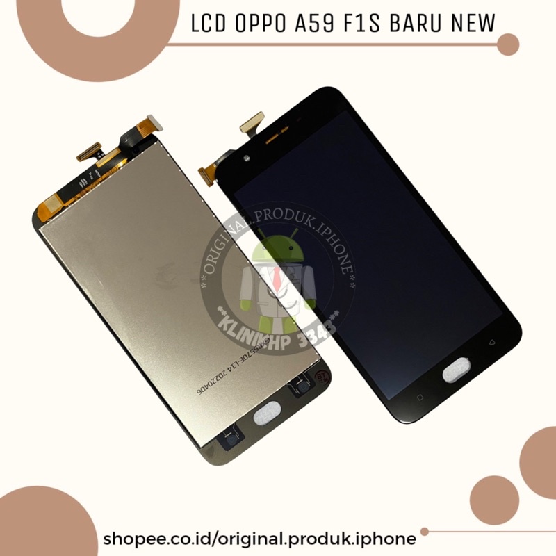 Jual Lcd Touchscreen Oppo A59 / Lcd Oppo F1S Ts Fullset | Shopee Indonesia