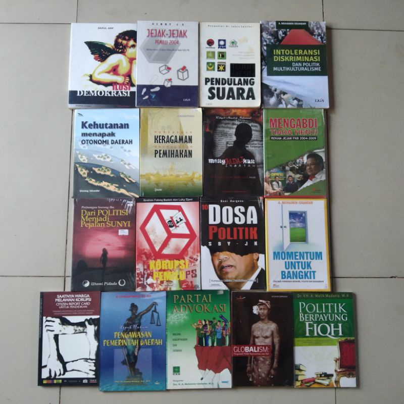 Jual Buku Politik / Sejarah Politik / Demokrasi / Partai Politik / Original | Shopee Indonesia