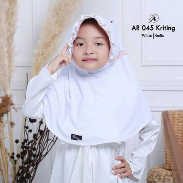 Jual Hijab Ar Rafi AR 045kids kriting | Shopee Indonesia