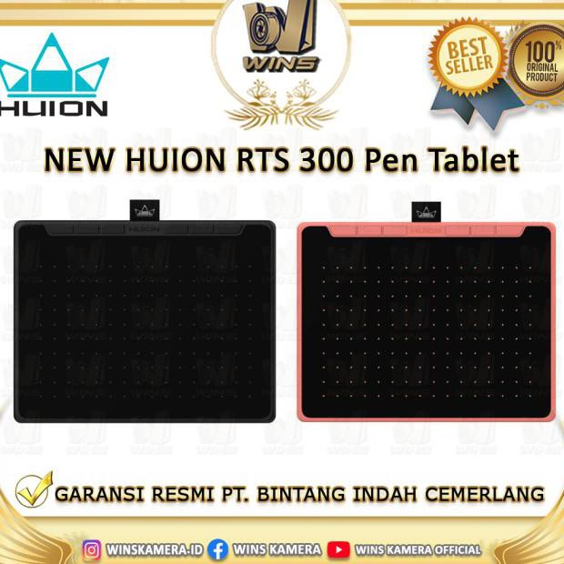 Jual NEW HUION RTS 300 / RTS300 Drawing Pen / Pen Tablet Garansi Resmi - Black | Shopee Indonesia
