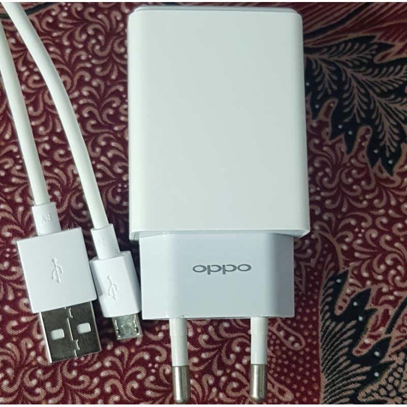 Jual CHARGER OPPO ORIGINAL BAWAAN HP CAS A3S MIKRO USB TIPE B PENGISIAN ...