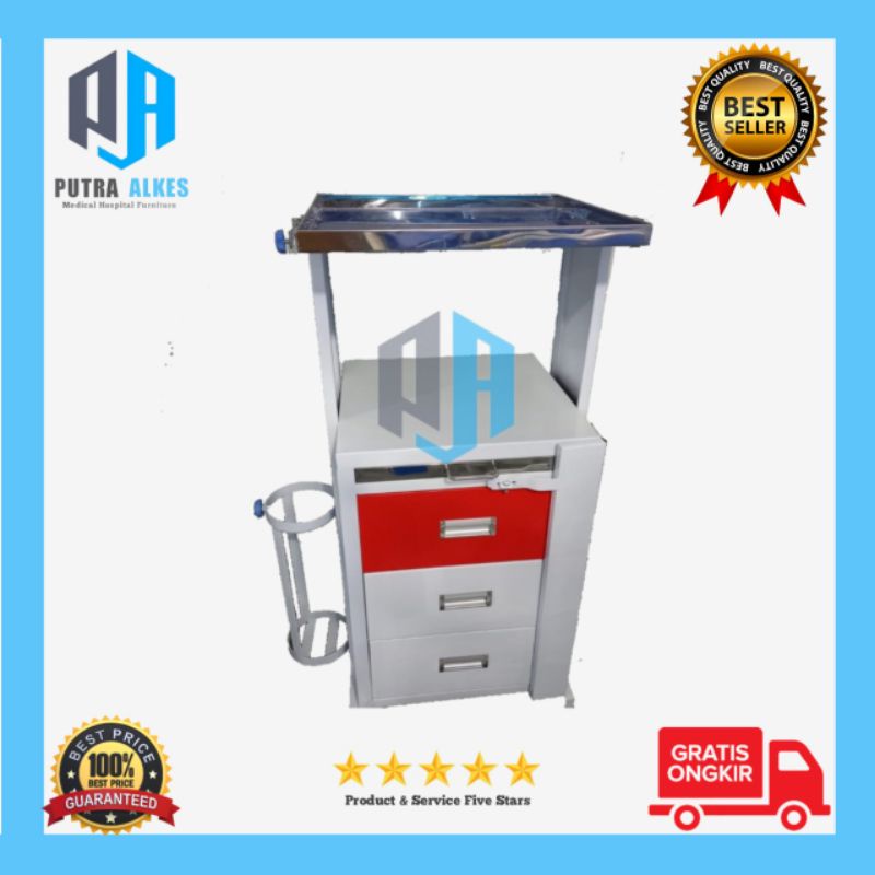 Jual Trolley Emergency Besi PC | Troli Emergency Besi PC | Shopee Indonesia