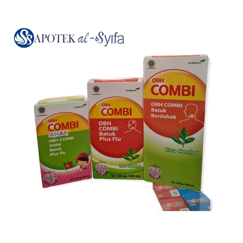 Jual OBH Combi anak 60ml dan OBH Combi Batuk 100ml | Shopee Indonesia