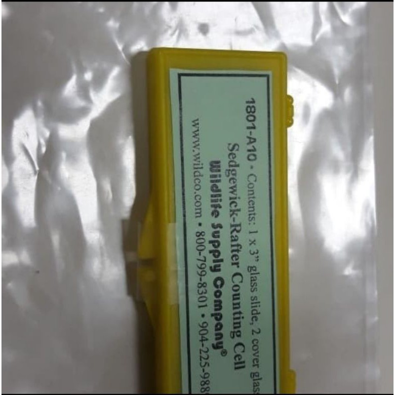 Jual Sedgewick Rafter Counting Cell ( Non Gridded) | Shopee Indonesia