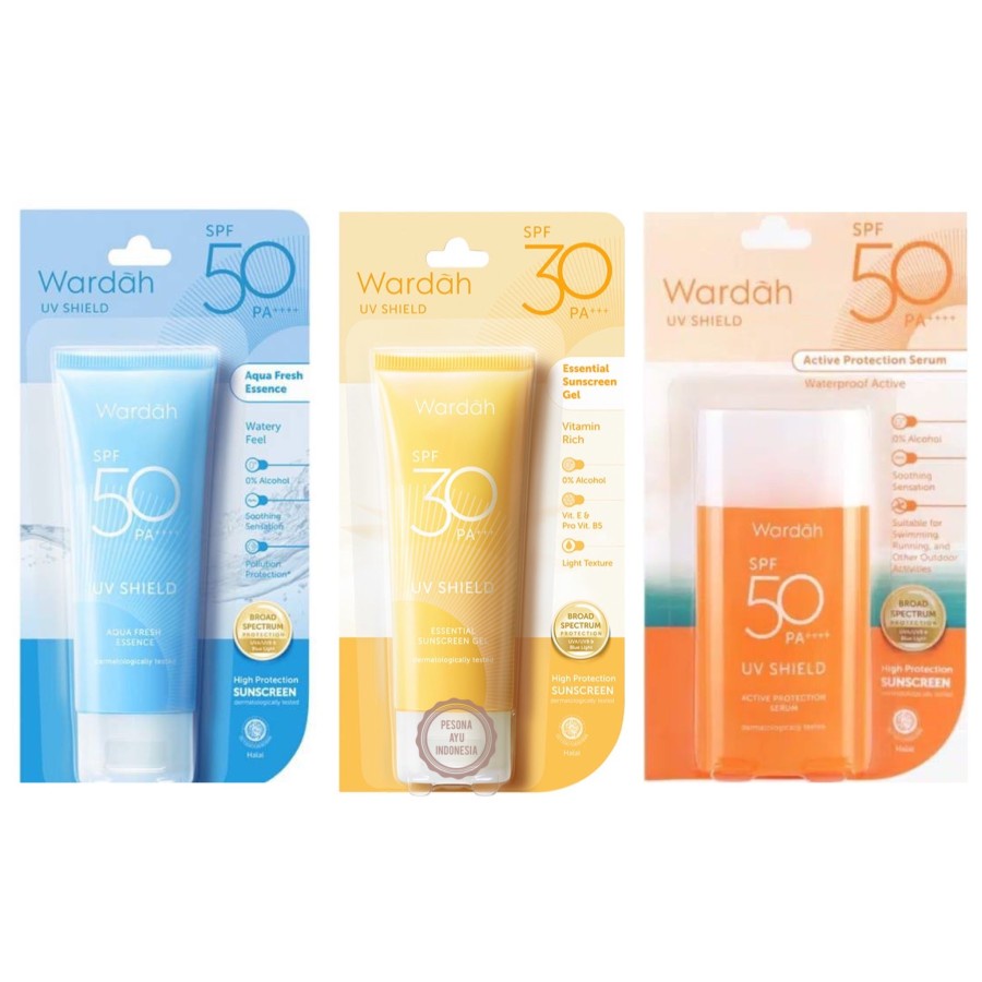 Jual Wardah Sun Care Sunscreen Gel SPF 30 40ml | Shopee Indonesia