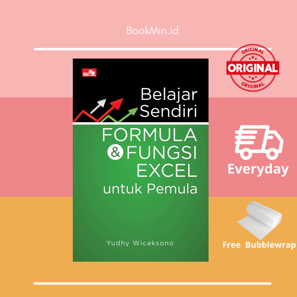 Jual buku Belajar Sendiri Formula dan Fungsi Excel untuk Pemula byYudhy Wicaksono | Shopee Indonesia