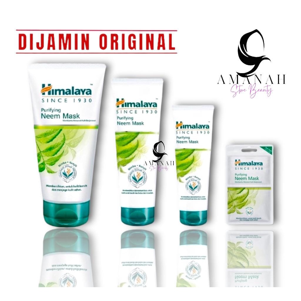 Jual HIMALAYA Neem Mask 150/100ML (Masker Wajah Berjerawat/Bruntusan ...