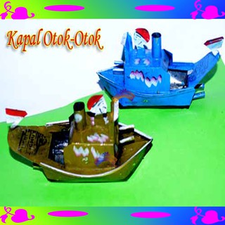Jual Mainan Kapal Perahu Perahuan Tradisional Mainan Jadul Otok Otok ...