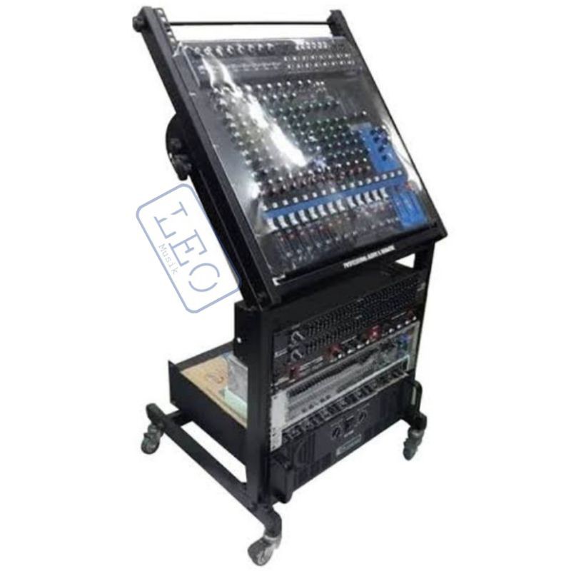 Jual DIJUAL RAK CABINET MIXER 10U KERANGKA MIXER PAKAI RODA | Shopee ...