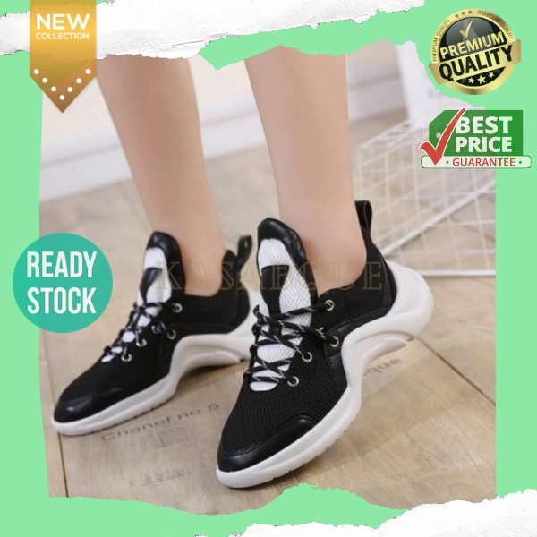 Jual SEPATU SNEAKERS WANITA TERBARU KEKINIAN MURAH TREND 2020 GAYA GAUL ...