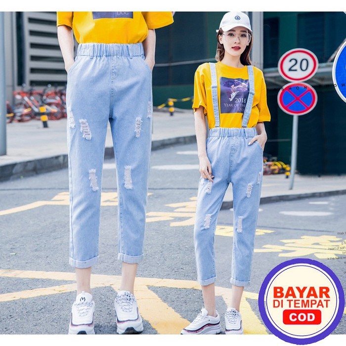 Jual Sandra Tidie Pants Celana Jumbo Levis Jeans Wash Kekinian By Marv ...