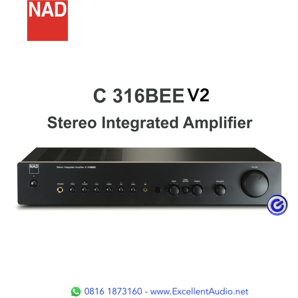Jual NAD C316 BEE C316BEE V2 stereo integrated amplifier | Shopee Indonesia