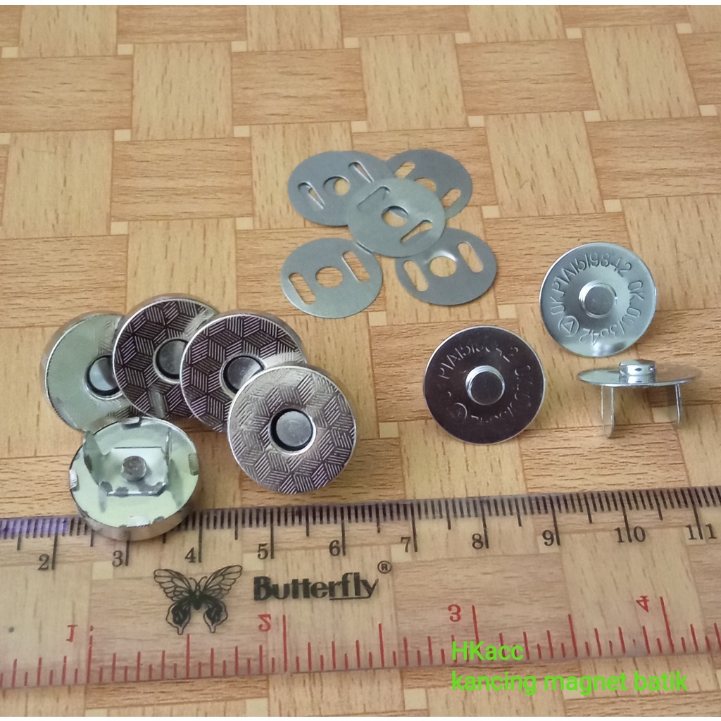 Jual Kancing magnet 1,8cm/magnet tas/magnet tutup/aksesoris | Shopee ...