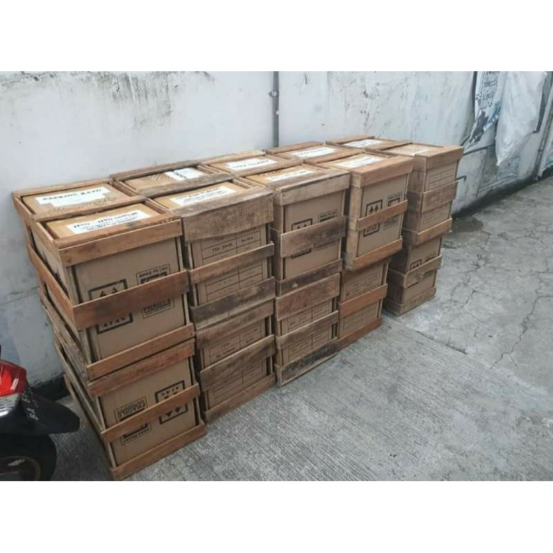Jual peti kayu untuk packing sangkar kotak dan Lb | Shopee Indonesia