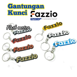 Jual Gantungan Kunci Motor 3D Tulisan Fazzio | Keychain Yamaha Fazzio ...