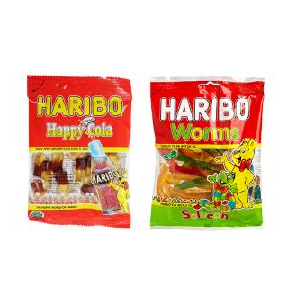 Jual Haribo Permen Happy Cola 80 gr + Haribo Permen Worms 80 gr ...