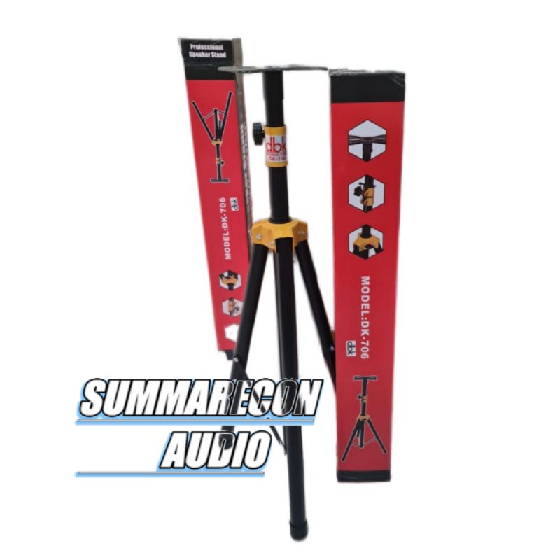 Jual Stand Speaker Aktif Pasif DBK Dk 706 Full Besi Harga 1Pcs | Shopee ...