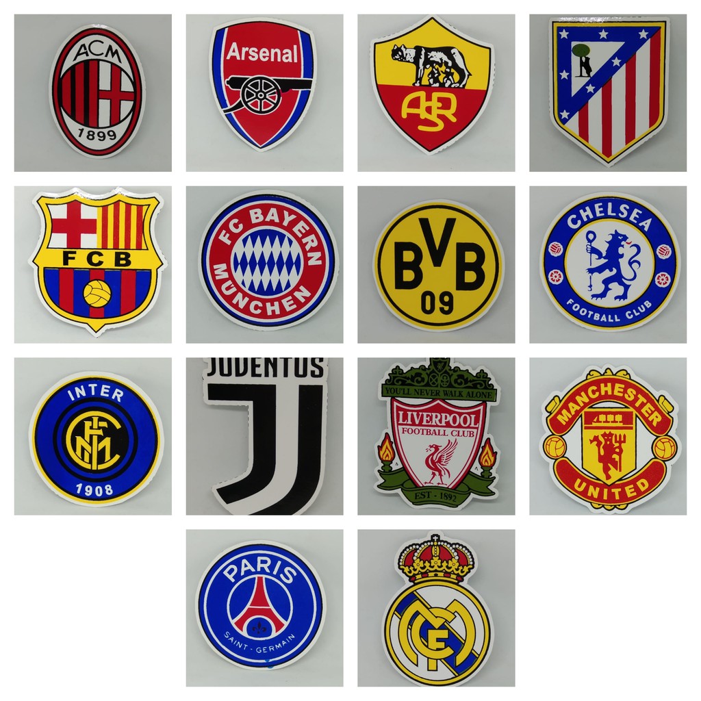 Jual Sticker Logo Klub Bola | Shopee Indonesia
