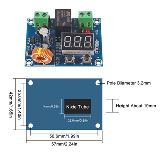Jual Modul LVD XH-M609 12-36V / Module Low Voltage Disconnect Batterai ...