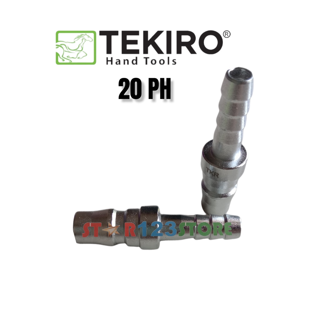 Jual TEKIRO QUICK COUPLER ANGIN PH 20 PLUG / SAMBUNGAN SELANG ANGIN ...