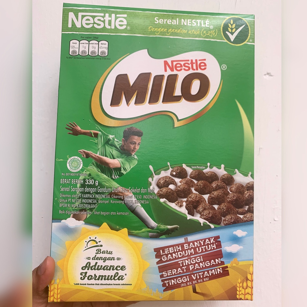 Jual Nestle Milo Cereal 330 Gram | Shopee Indonesia