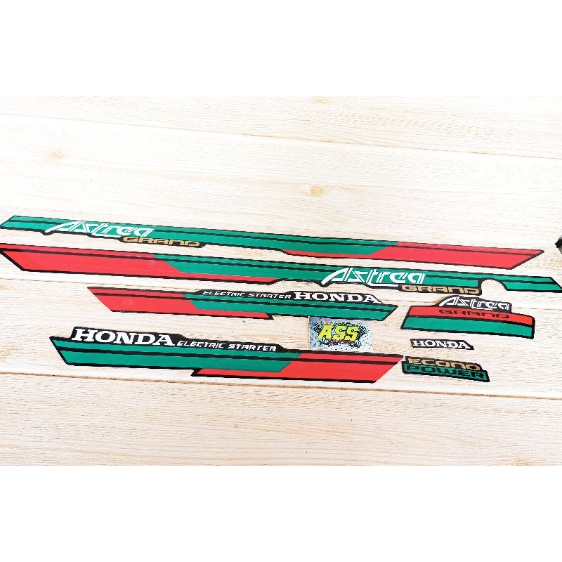 Jual striping sticker body honda astrea grand bulus-striping grand ...