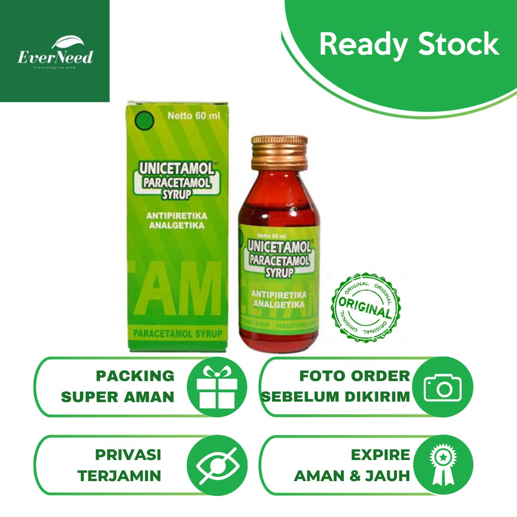Jual Unicetamol Syrup 60 Ml | Shopee Indonesia