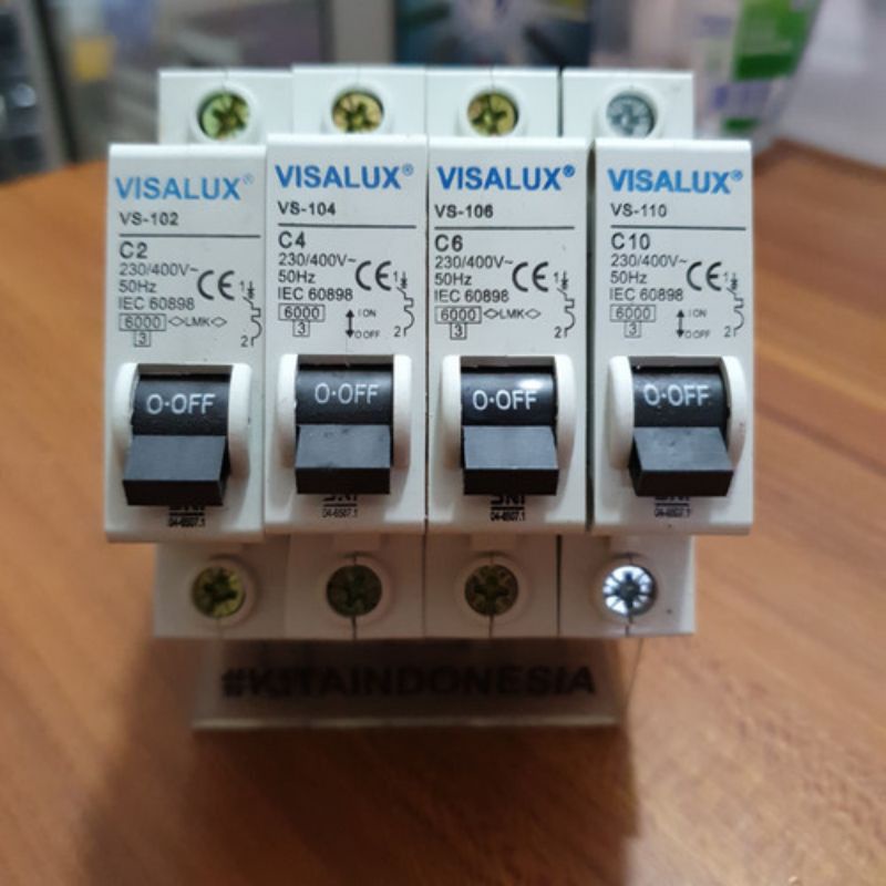 Jual MCB Visalux 6Amper SNI | Shopee Indonesia
