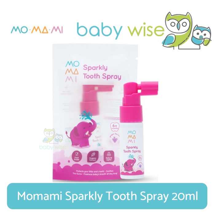 Jual Momami Sparkly Tooth Spray 20ml - Semprotan Perawatan Gigi Anak ...