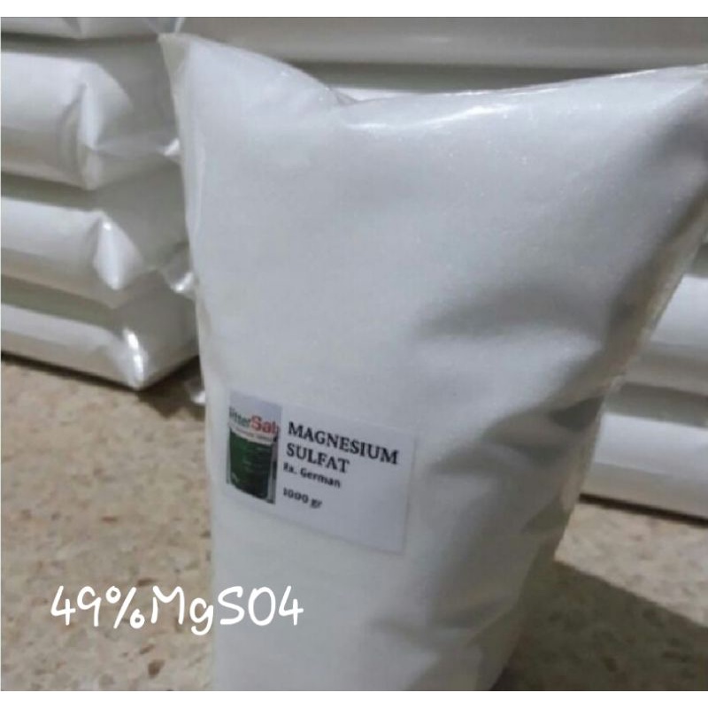 Jual pupuk MAGNESIUM SULFAT 49% Ex. German 1000gr | Shopee Indonesia